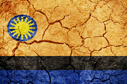 Vargas State flag, an Abstract Photo by Grafvision photography