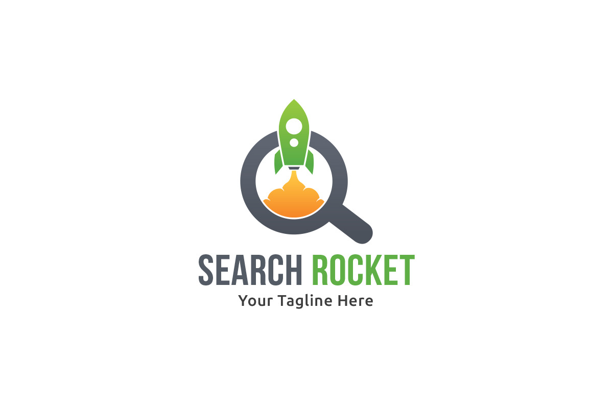 Search Rocket Logo | Branding & Logo Templates ~ Creative Market