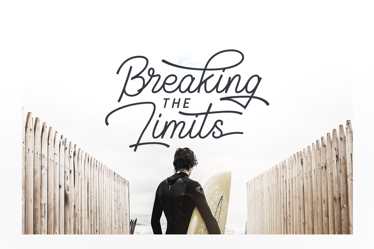 Geraldyne Script, a Script Font by Weape Studio