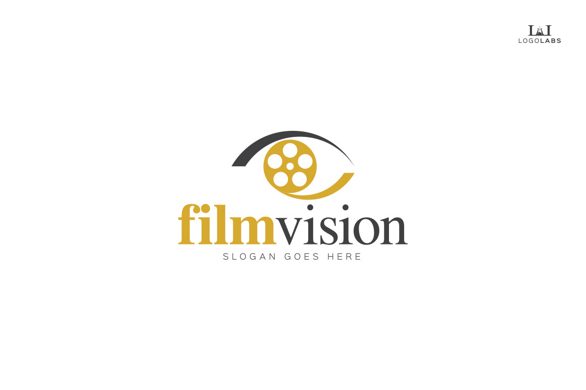 Film Vision Logo, a Branding & Logo Template by LogoLabs | Creative Market