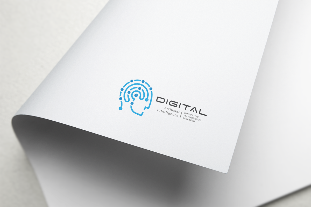 Digital Human Logo, a Branding & Logo Template by Design_Planet