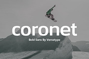 Coronet Bold Sans, a Sans Serif Font by Versetype