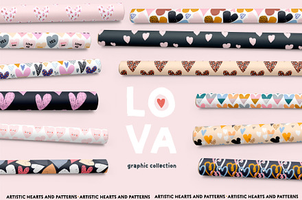 Hand Drawn Pen & Ink Patterns, a Pattern Graphic by DESIGN BY nube