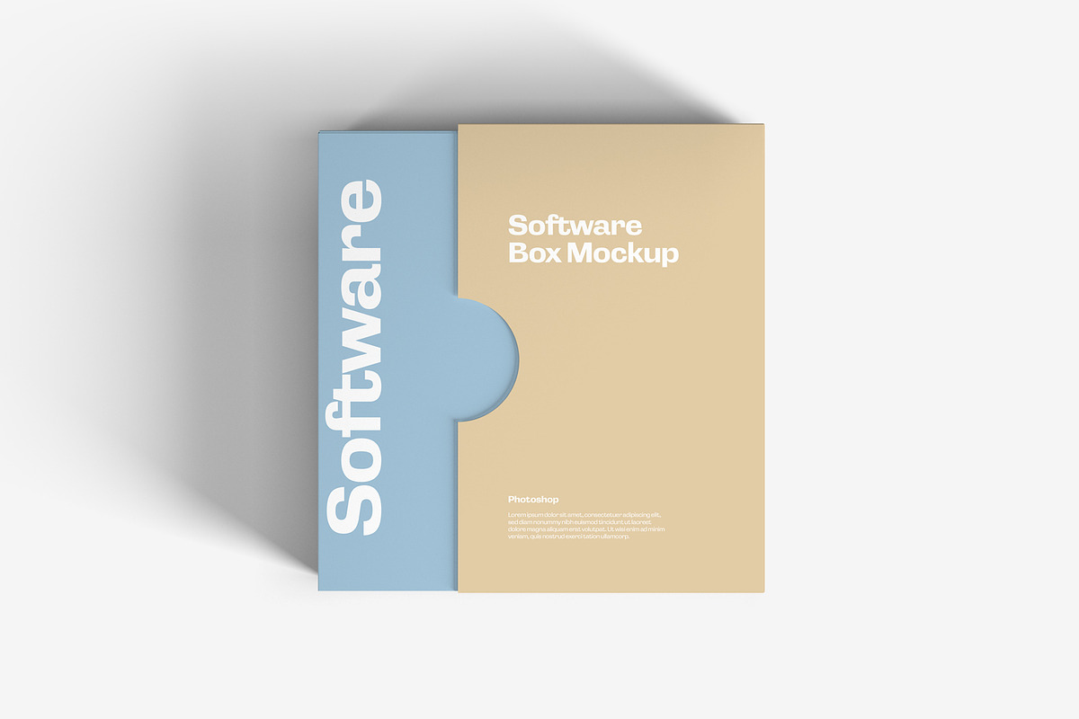 Software Box Mockups, a Packaging Mockup by artimasa | Creative Market