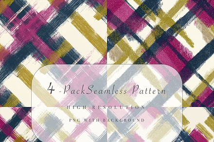 Tartan Burberry digital paper, a Pattern Graphic by MockTurtleStudio