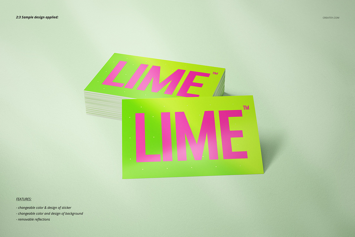 Sticker Generator Mockup Set, a Product Mockup by creatsy5
