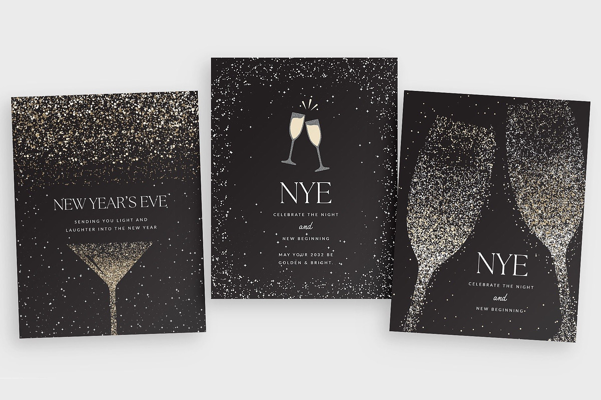NYE New Years Eve Poster Flyer, a Flyer Template by BrandPacks