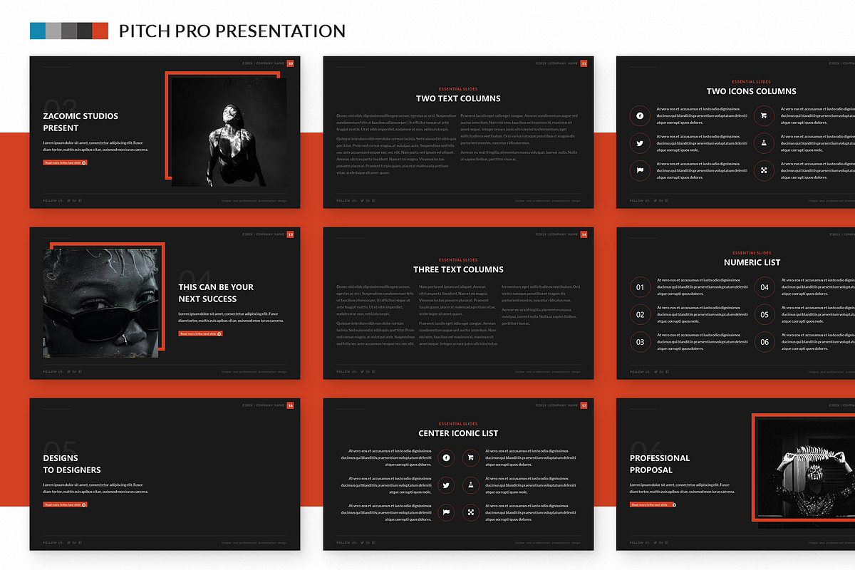 Pitch Pro Powerpoint Template