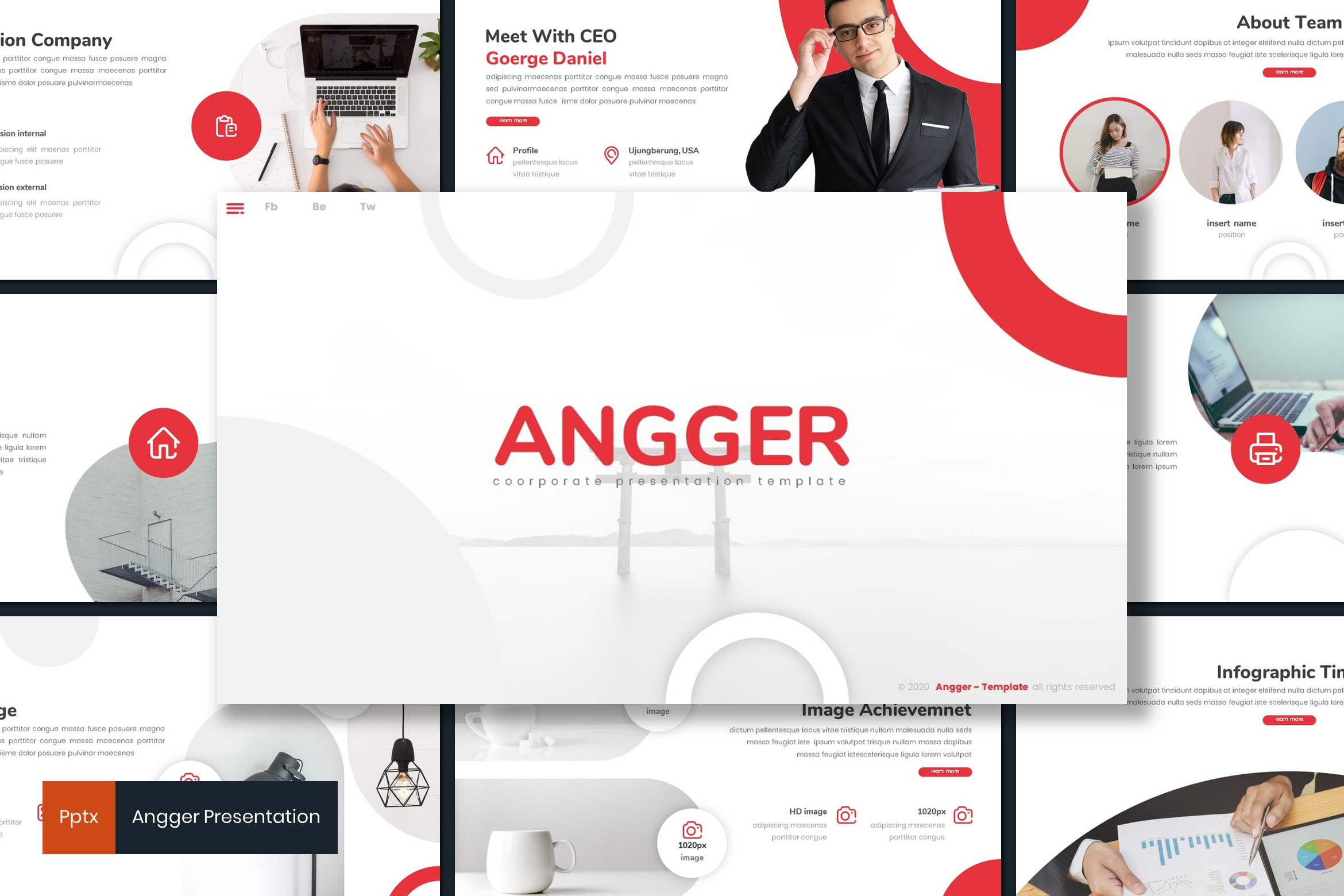 Angger - Powerpoint Template, a Presentation Template by inspirasign