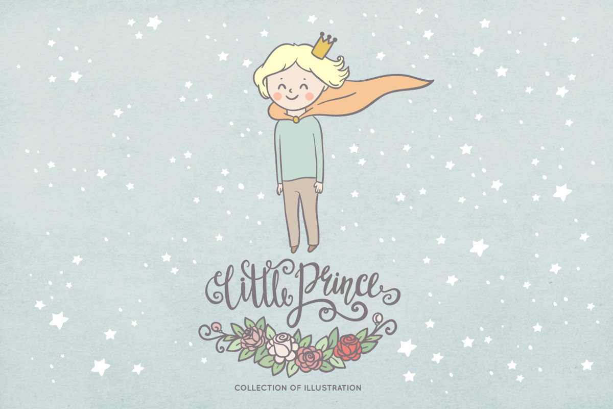 Little prince illustration, an Illustration by Magic & Dreams