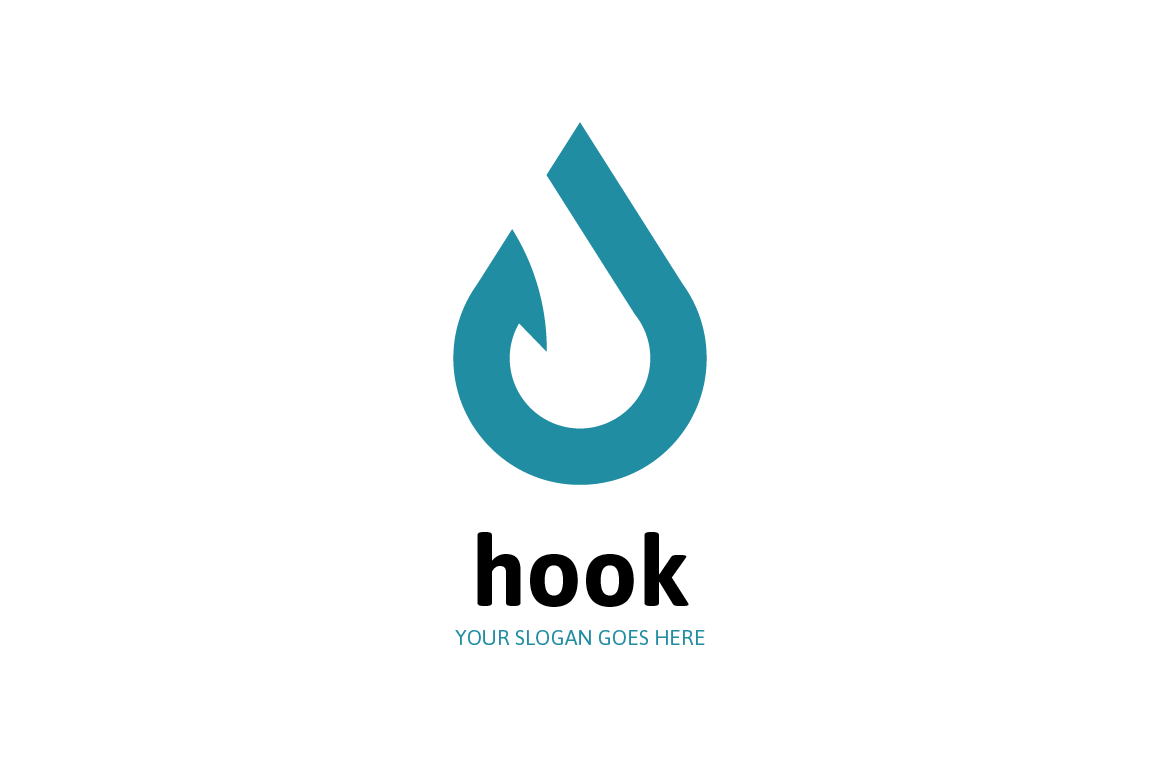 Hook Logo, a Branding & Logo Template by MLJ studios | Creative Market