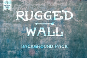 Rugged Wall Background Set, a Templates & Theme by Rad Radio Graphics