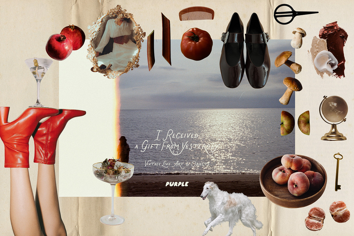 Vintage Objects & Line Art