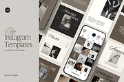 EDGY Instagram Templates for Canva
