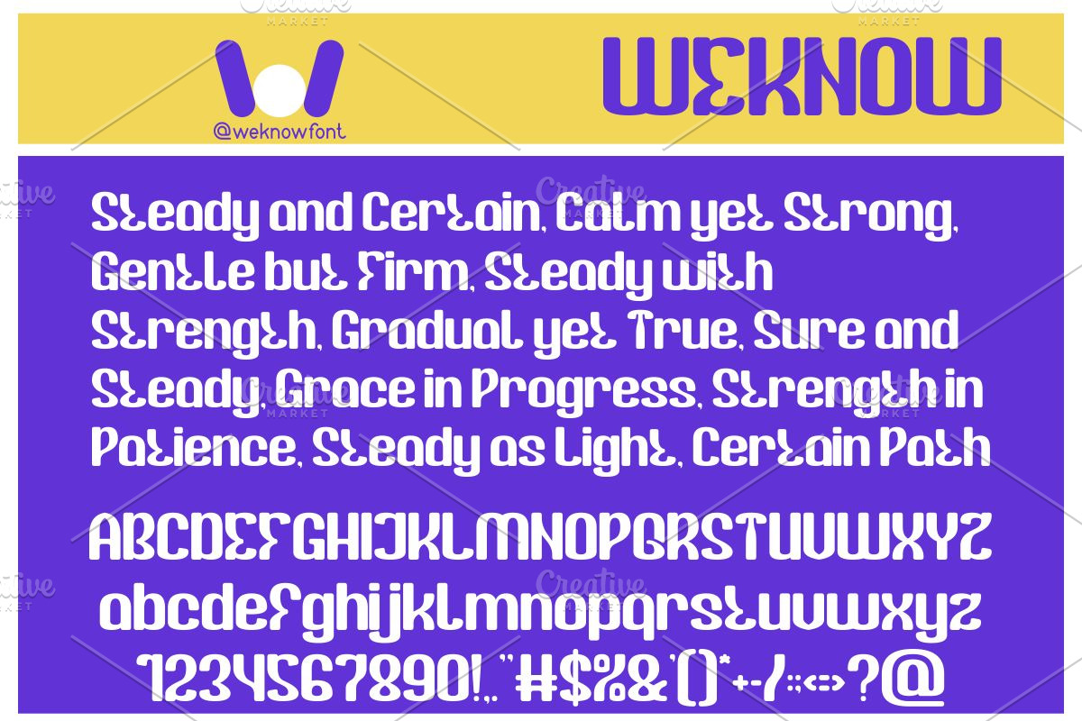 The Brighter Fortress font