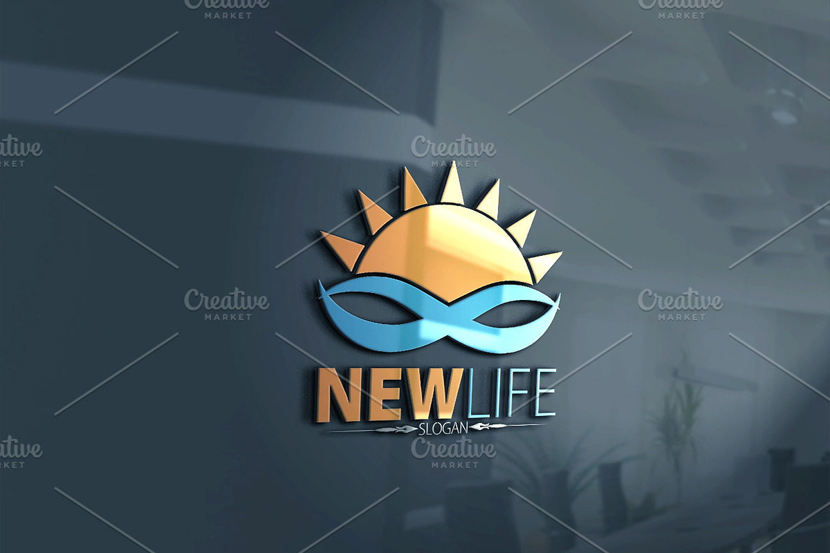 New Life Logo, a Branding & Logo Template by Josuf Media