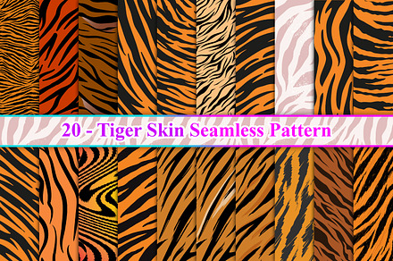 Animal Watercolor Seamless Pattern