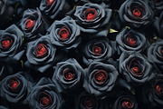 Black rose flowers beauty texture, a Nature Photo by Textures & Backgrounds