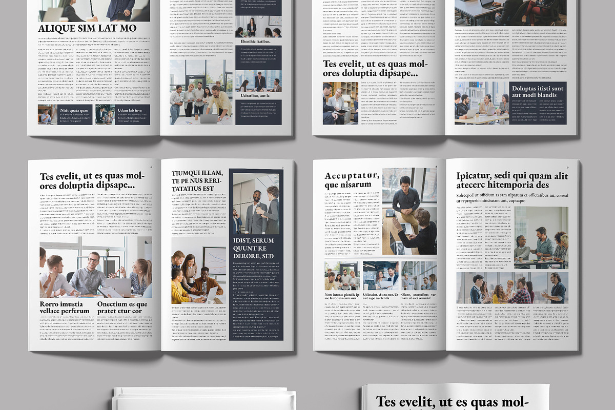 Newsletter Layout Creative Market