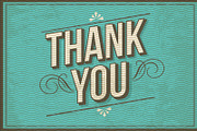 Vintage thank you note, a Graphic by lyeyee