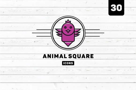 30 Animal Square Icons, an Icon by cynicalstudio