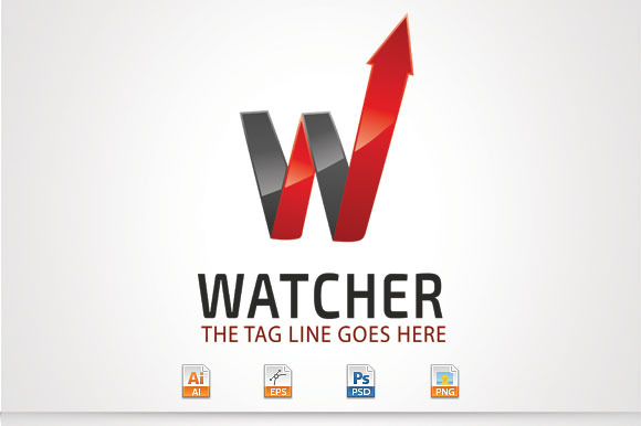 WATCHER, a Branding & Logo Template by stock6design