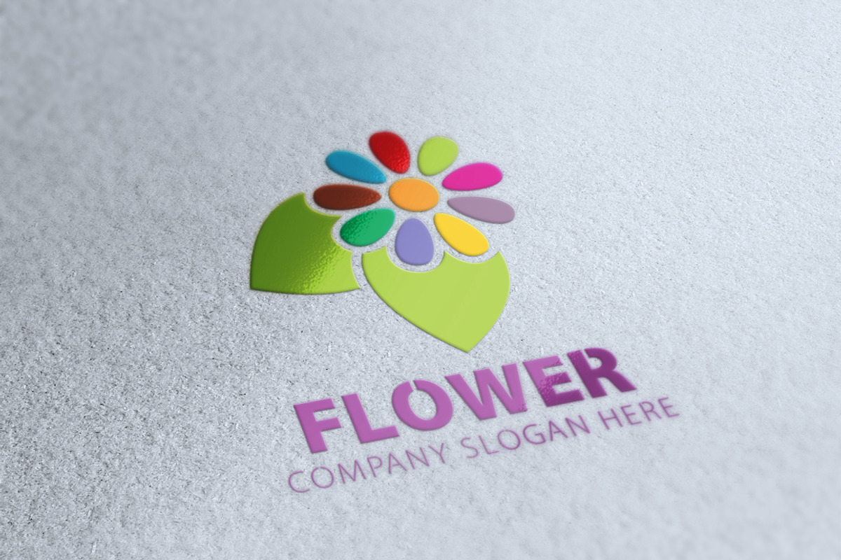 Flower Logo, a Branding & Logo Template by essegraphic