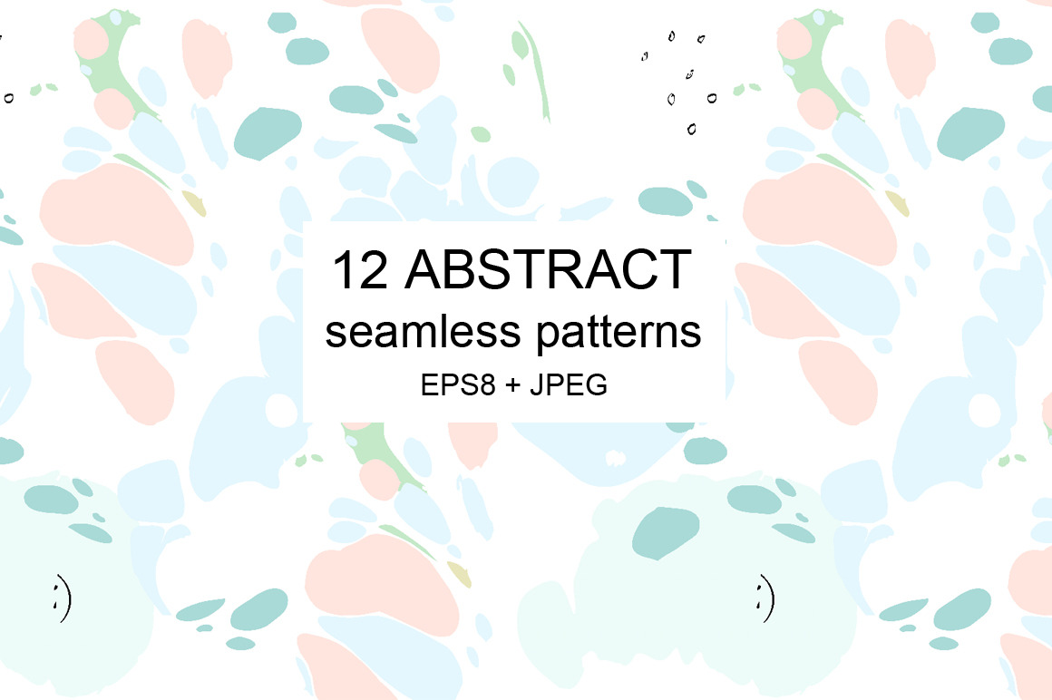Art seamless patterns, a Pattern Graphic by TaPilipa