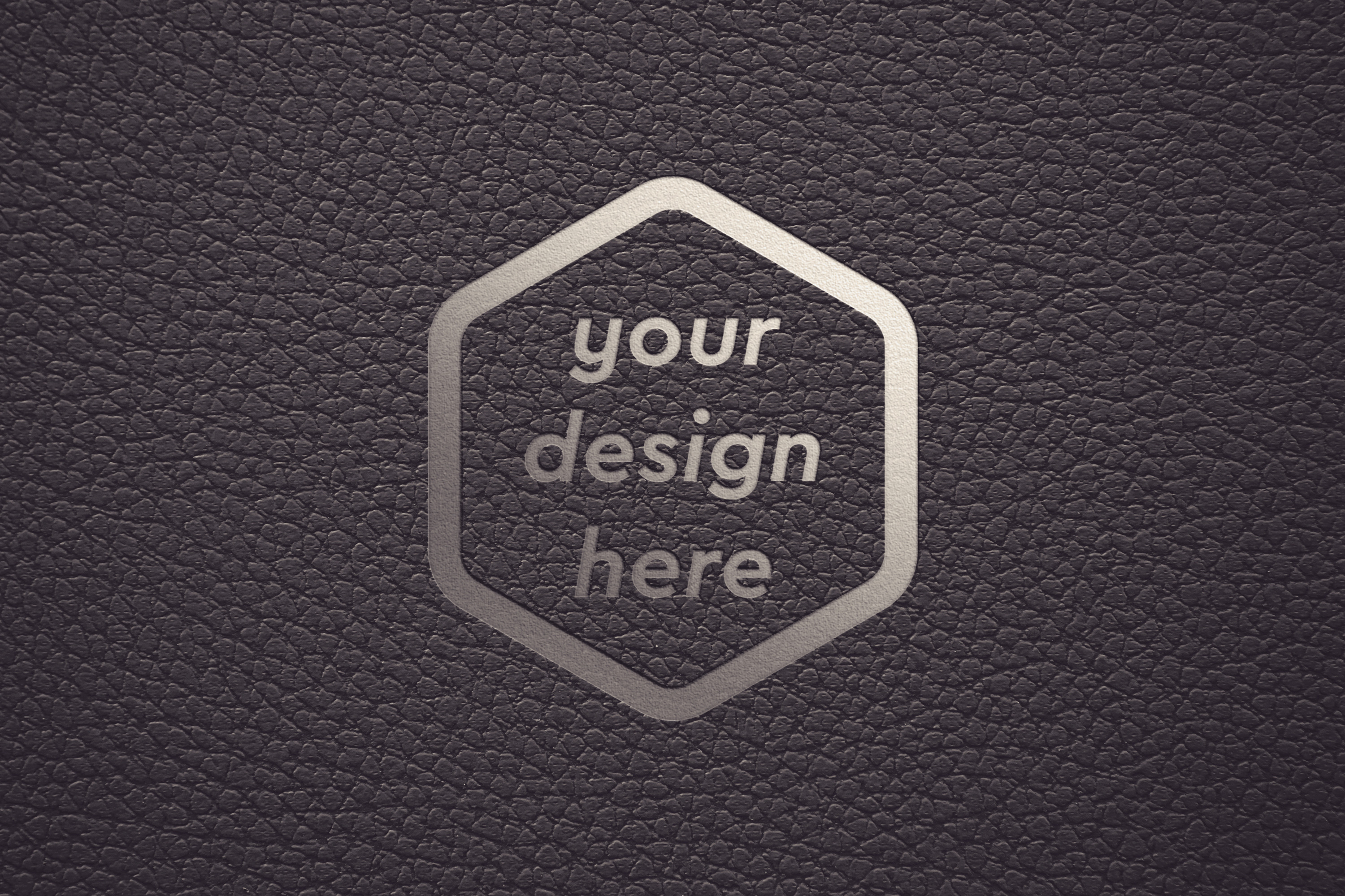 Leather Surface Mock-up 2, a Mockup by Thihon