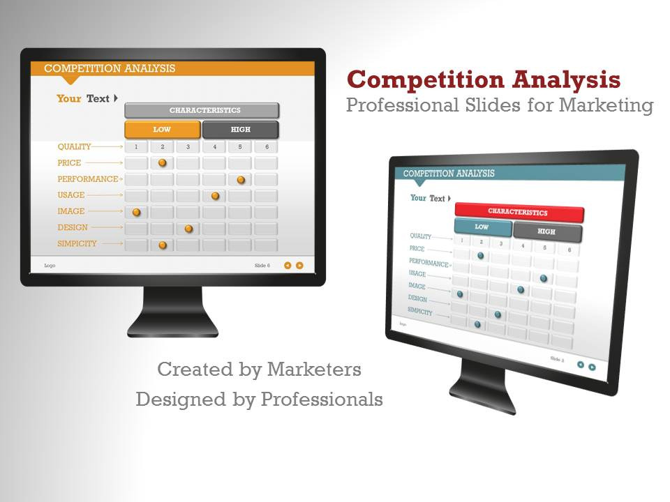Competition Analysis 1 PowerPoint, a Presentation Template by Yes ...