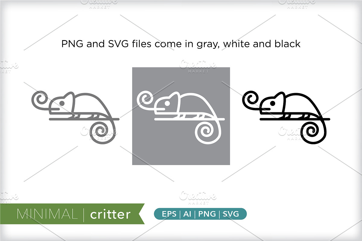 Minimal critter icons, an Outline Icon by Picture Window | Creative Market