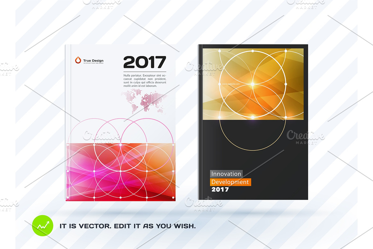 Abstract design of business vector template, a Technology Illustration ...
