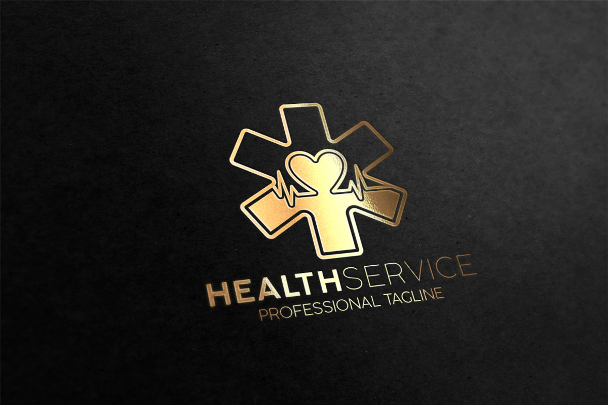 Health Service Logo, a Branding & Logo Template by essegraphic