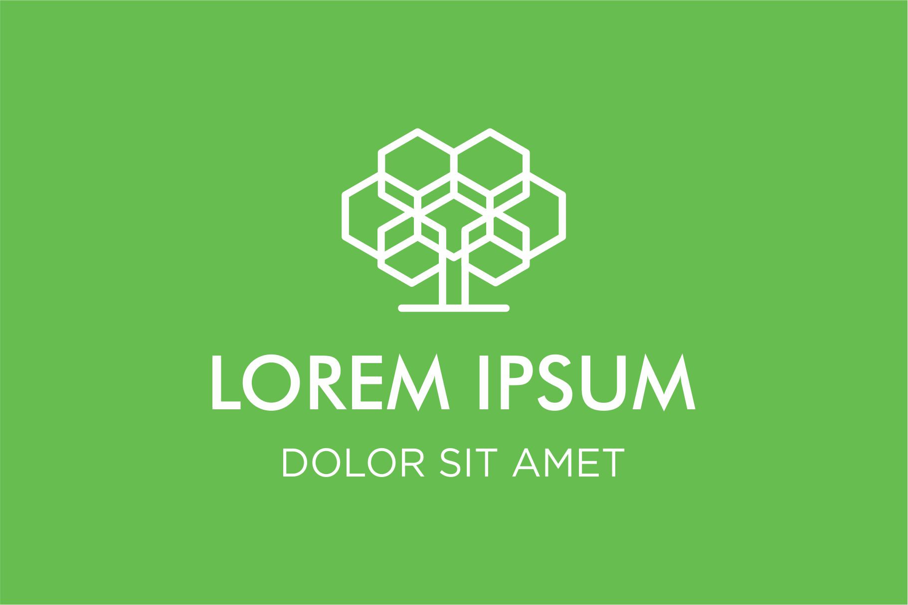 Geometric Hexagonal Tree Logo Icon, a Branding & Logo Template by ZHR ...