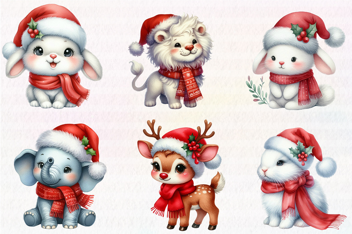 Babys 1st Christmas Festive Clipart, an Illustration by CreationArt