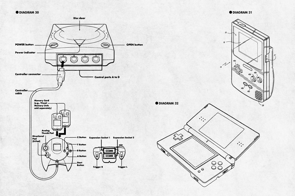 Retro Vector Diagrams - 32 Items, an Illustration by Offset