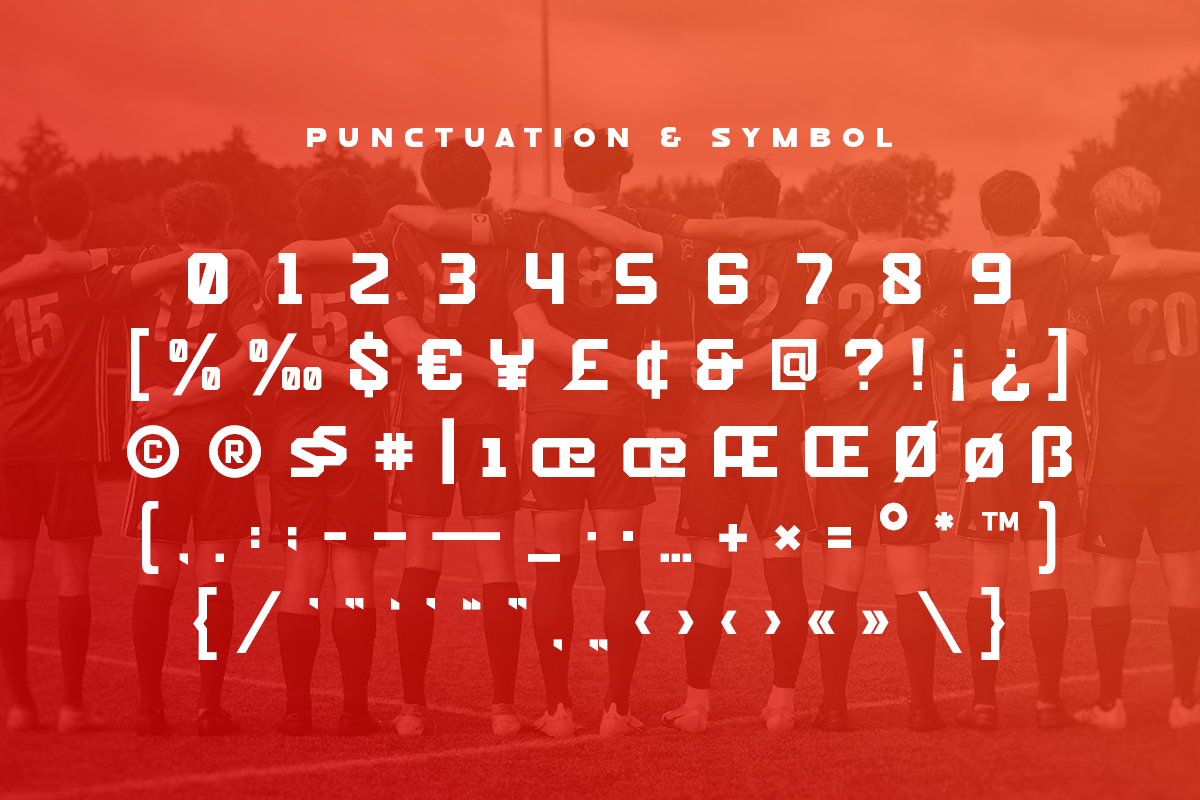 Soccer – Modern Sport Logo Font | Creative Market