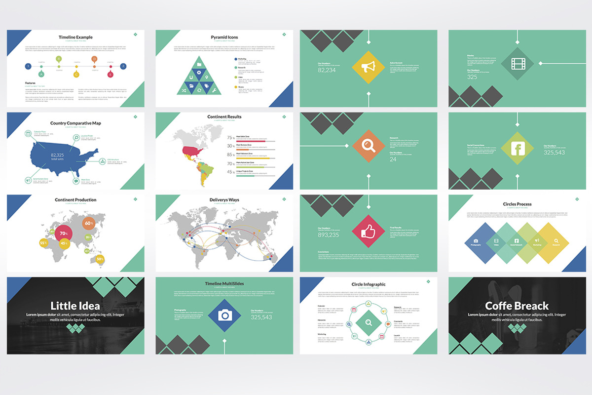 Numbers | Powerpoint Presentation, a Presentation Template by Zacomic ...