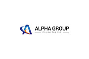 Alpha group Logo, a Branding & Logo Template by The Branding Fusion | Creative Market
