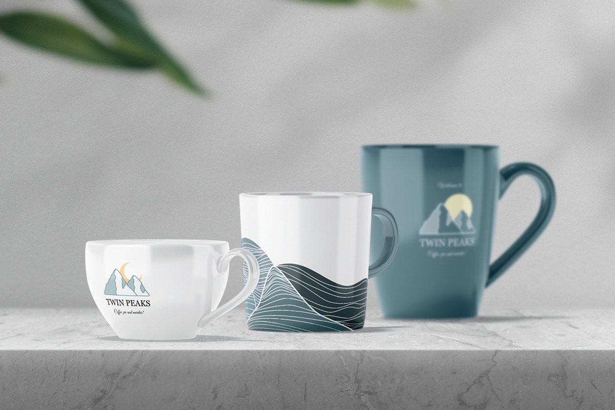 360 MUGS BUNDLE, a Cups & Container Mockup by rebrandy