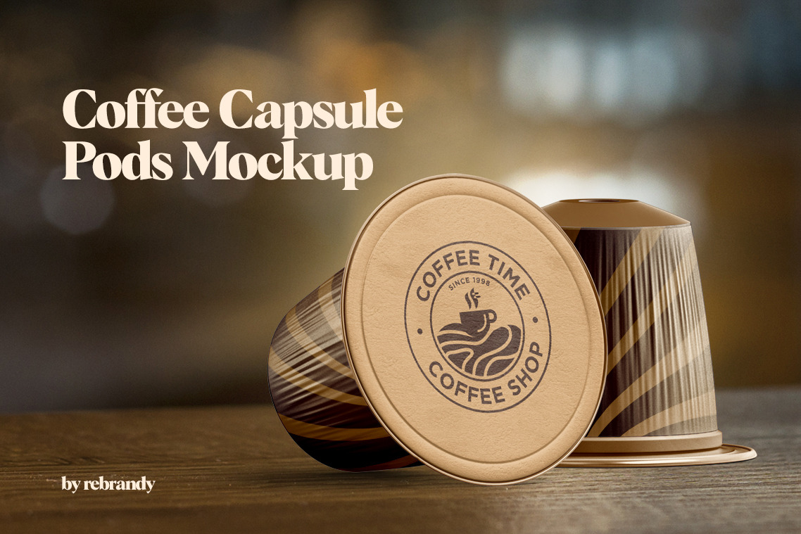 Coffee Capsule Pods Mockup, a Graphic by rebrandy