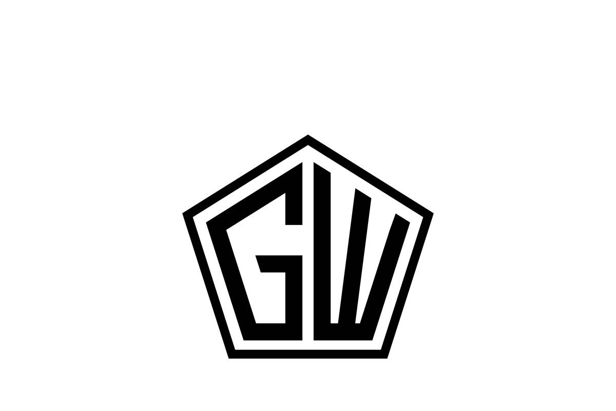 GW logo design vector template, a Branding & Logo Template by xcoolee