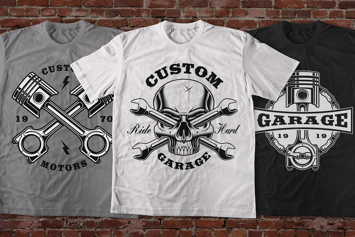 100 T-shirt Designs Bundle, an Illustration by Harry Kasyanov