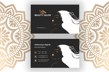 Portrait Business Card, a Business Card Template by UI_Expert