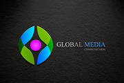 Global media Logo, a Branding & Logo Template by BdThemes