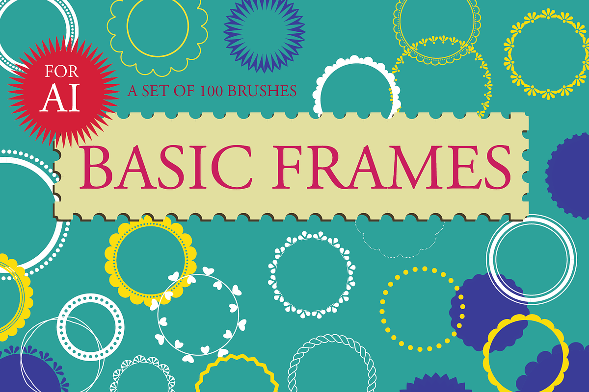 Frames | Borders for Illustrator
