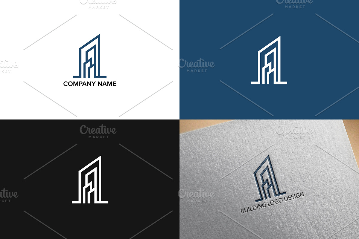 Building logo design, a Branding & Logo Template by GranzCreative