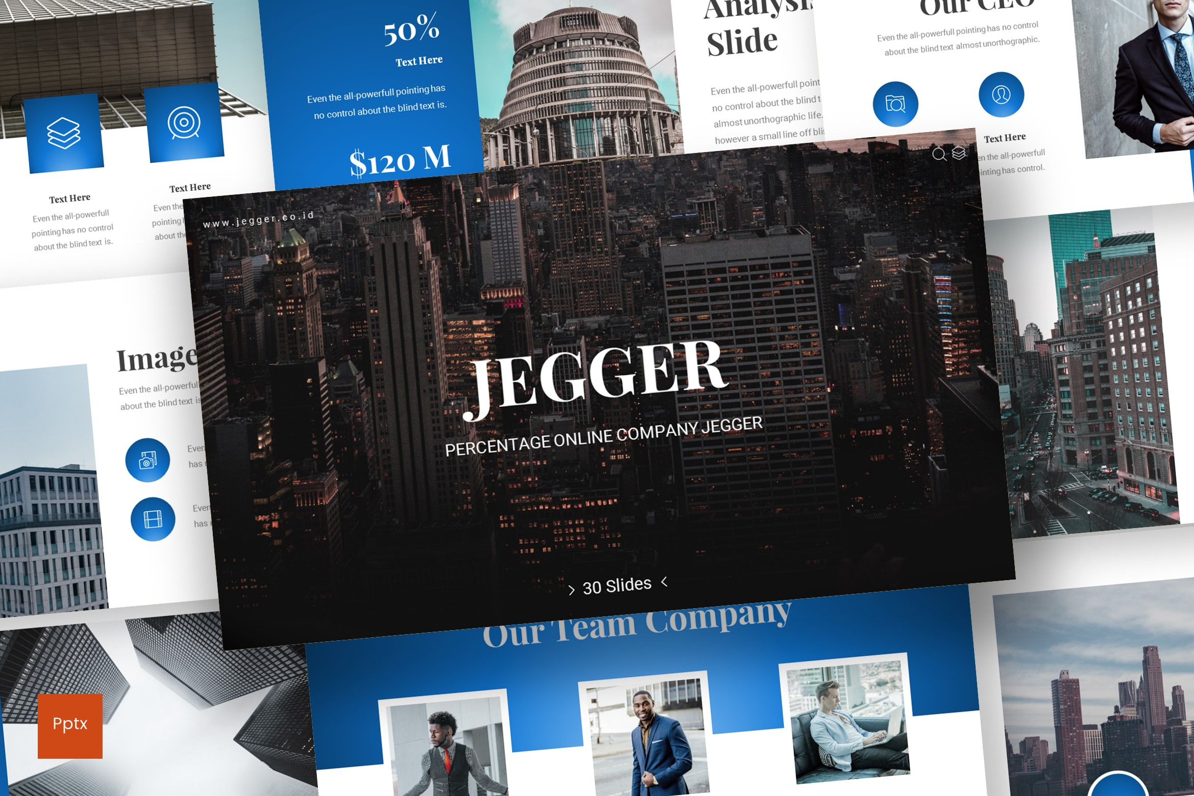 Jegger - Powerpoint Template, a Presentation Template by inspirasign