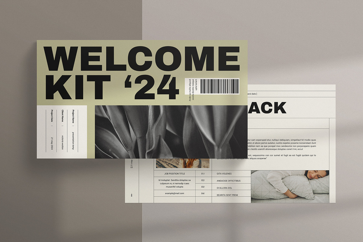 Client Welcome Kit Presentation, a Presentation Template by TemplatesForest