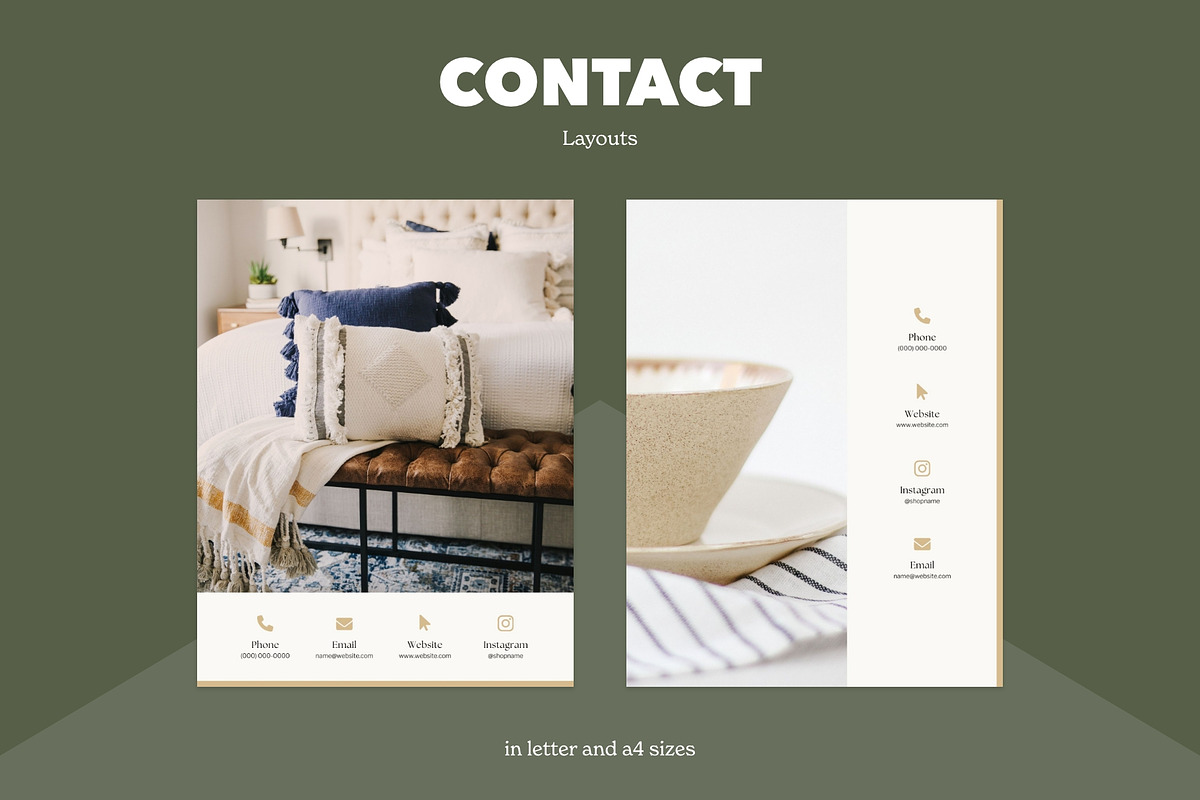 InDesign Wholesale Catalog Template, a Brochure Template by Dandymark